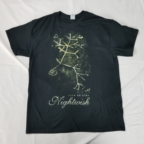Nightwish | Shirts | Nightwish Tree Of Life Licensed Band Tour Merch ...